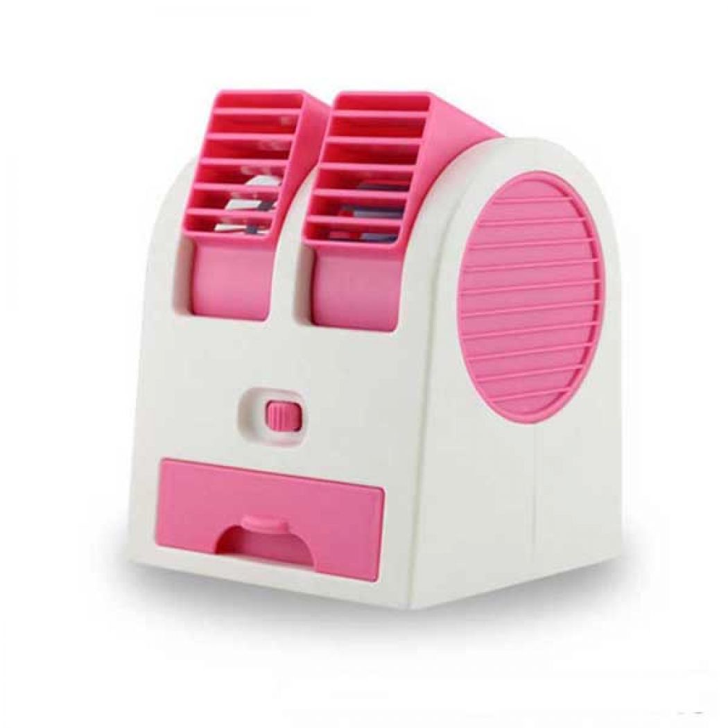 1 Mini Air Conditioner Shaped Perfume Turbine USB Fan Air Cooler in ...