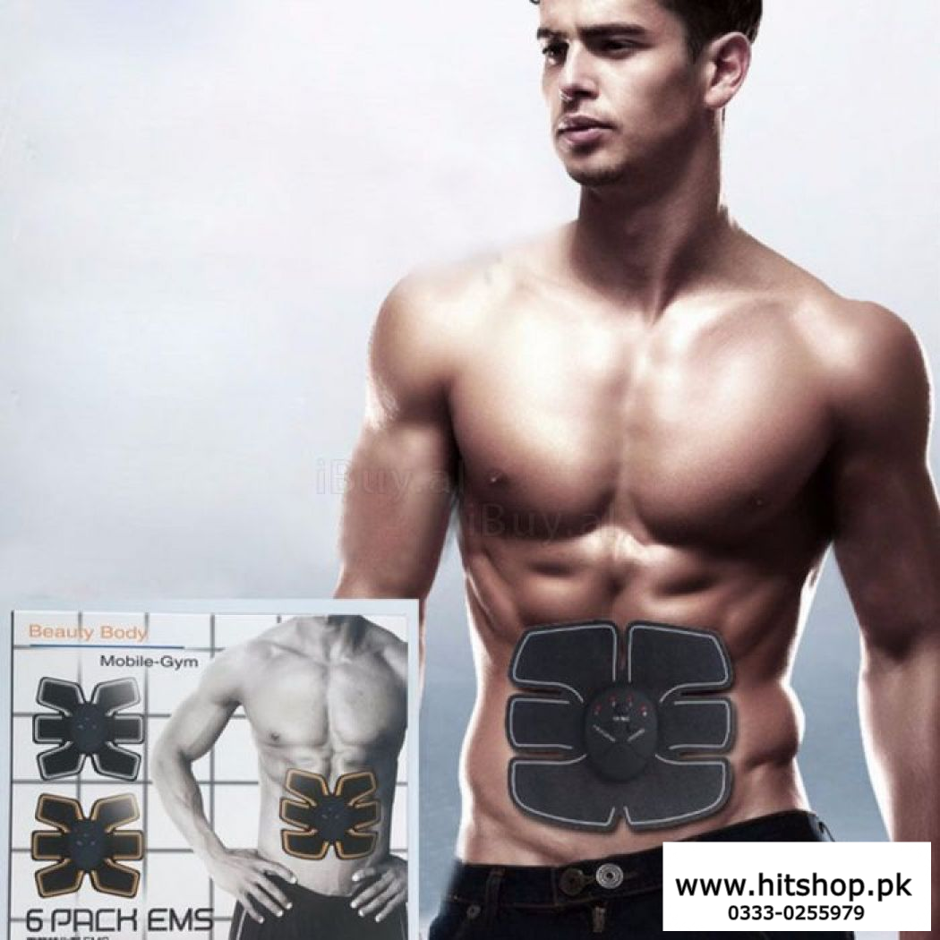1 6 Pack EMS Abs Trainer Body Mobile Gym in Pakistan | Hitshop.pk